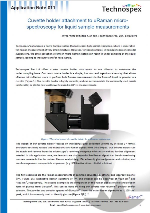 Application Notes - Technospex